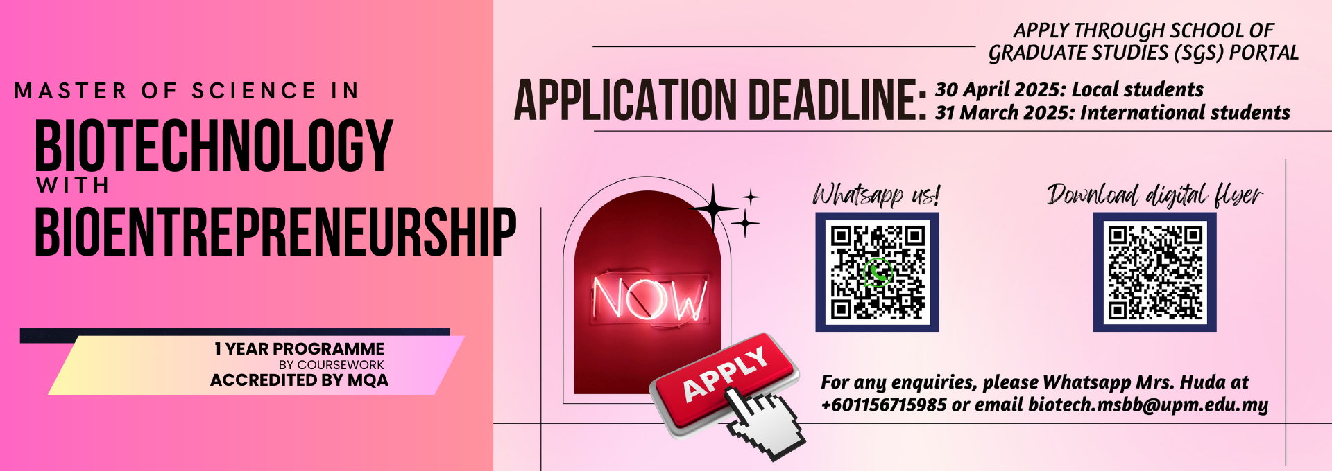 TARIKH AKHIR PERMOHONAN UNTUK MSBB